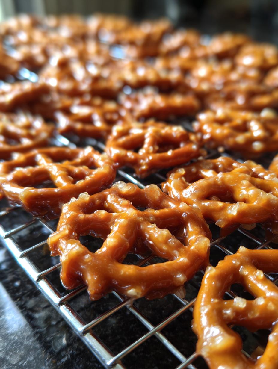 Irresistible Caramel Pretzels in Under 60 Minutes - Slam Recipes