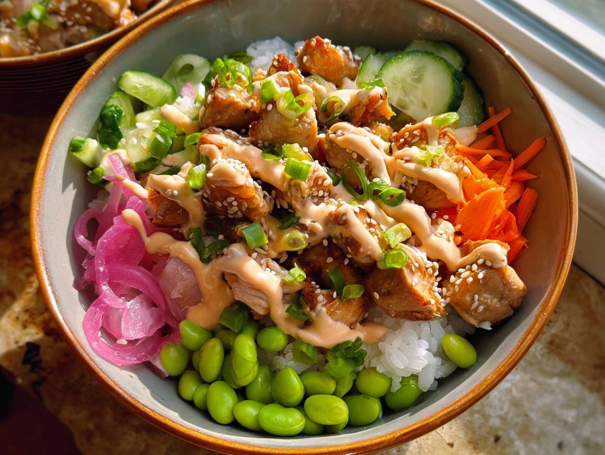 Perfect Chicken Poke Bowl: 10 Flavor Secrets Revealed - Slam Recipes