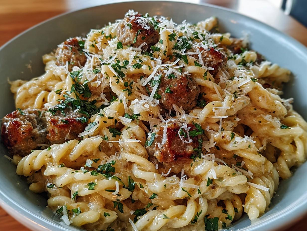 Garlic Butter Sausage Parmesan: 4 Secrets Revealed - Slam Recipes