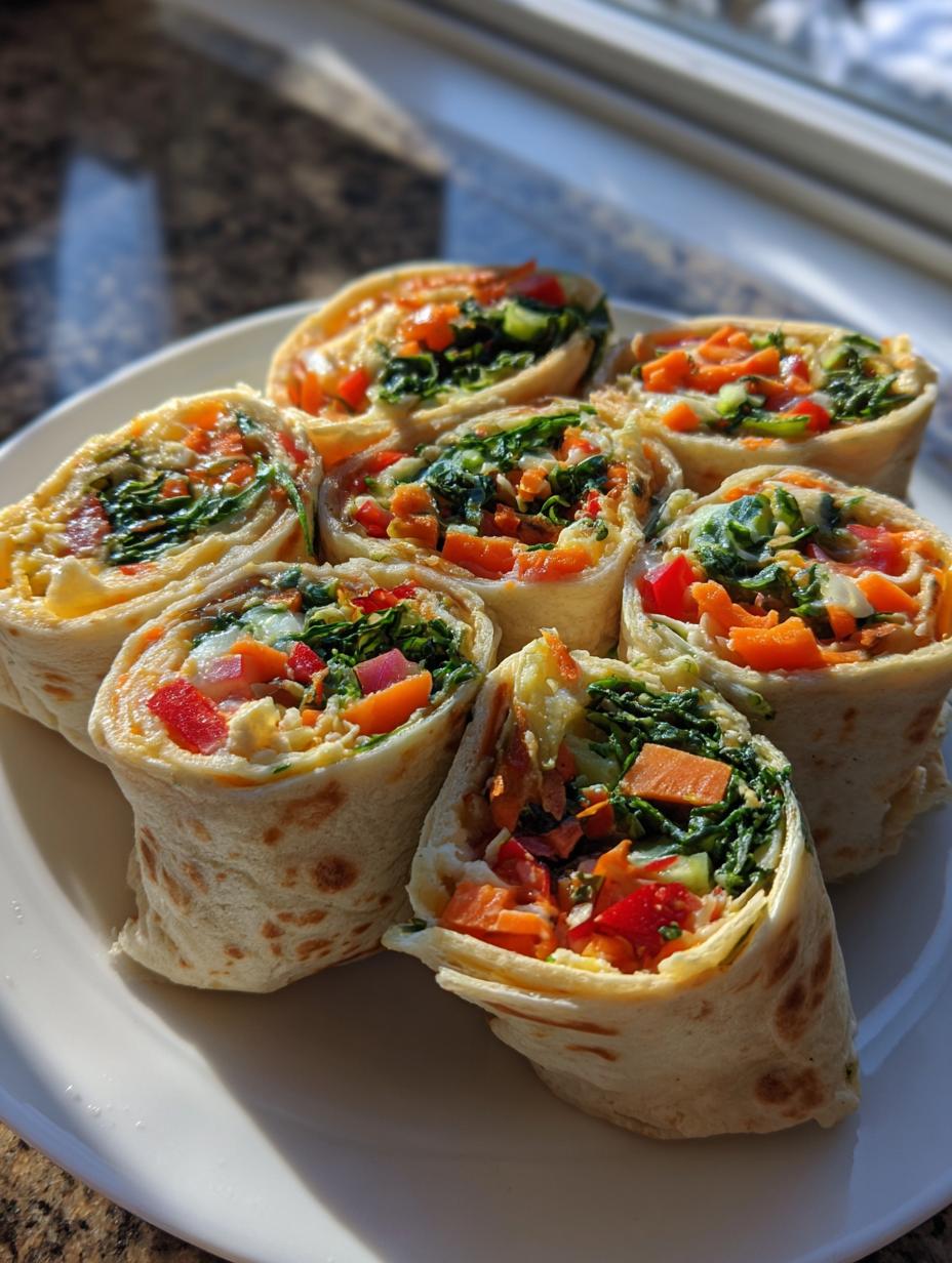 Vegetable Tortilla Roll Ups: 15-Minute Irresistible Veggie Bites - Slam ...