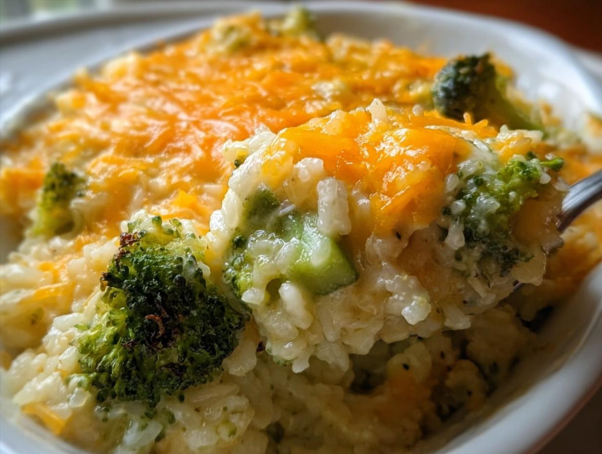 Amazing Broccoli Rice Casserole in 30 Min - Slam Recipes