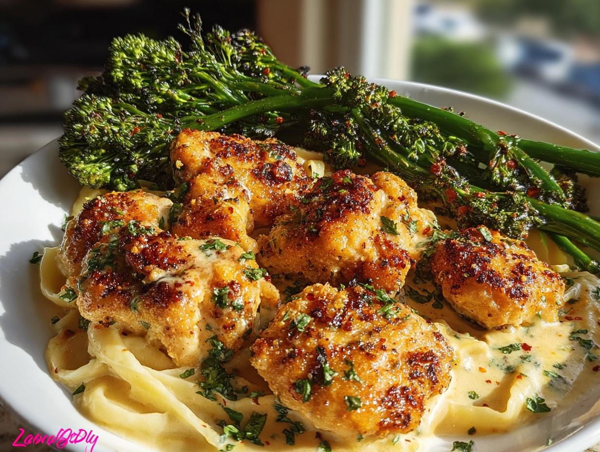 Amazing Garlic Parmesan Chicken Bites in 15 Mins - Slam Recipes