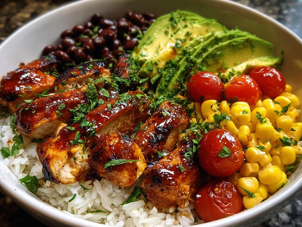 Honey Chipotle Chicken Bowls: Flavorful 30 Min Meal - Slam Recipes