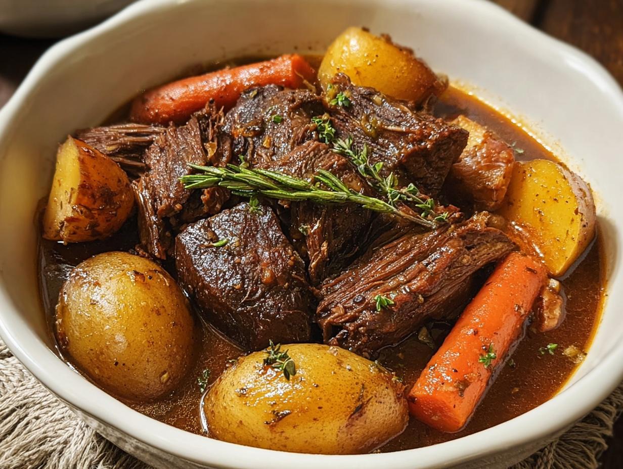 Flavorful Pot Roast: Tender in 3 Hours - Slam Recipes
