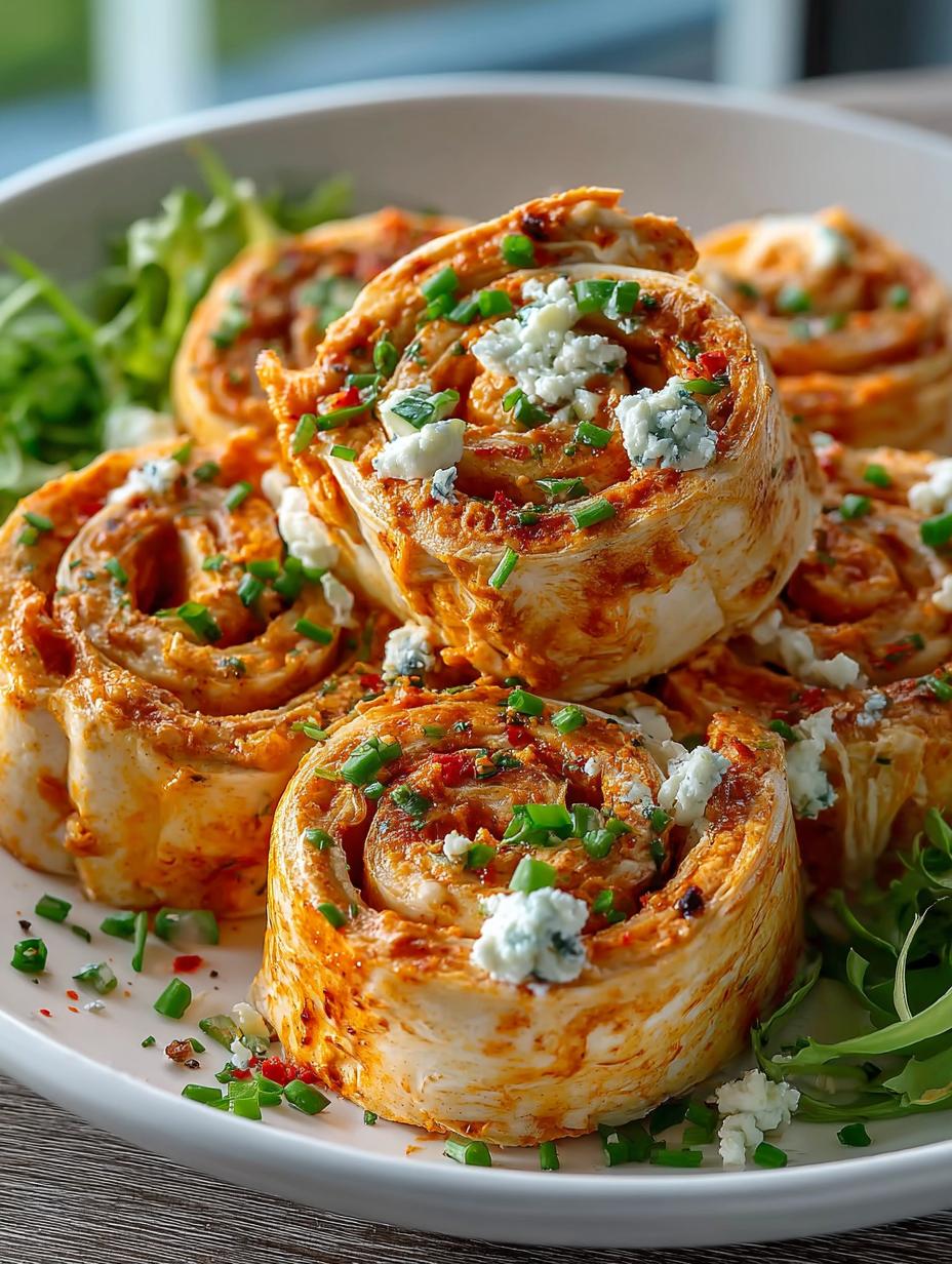 Easy Buffalo Chicken Pinwheels: Irresistible Game Day Snack - Slam Recipes