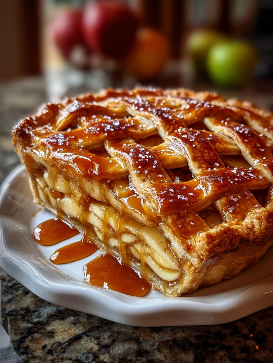 Delicious Caramel Apple Pie Dessert Recipe to Savor - Slam Recipes