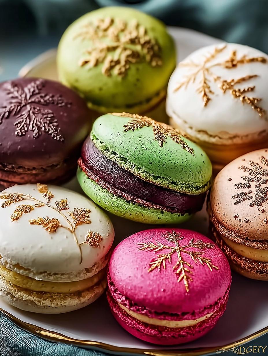 Christmas Macarons: 12 Festive Flavors to Delight - Slam Recipes
