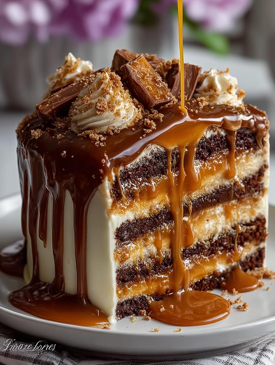 Decadent Caramel Cake: 7 Layers of Pure Bliss - Slam Recipes