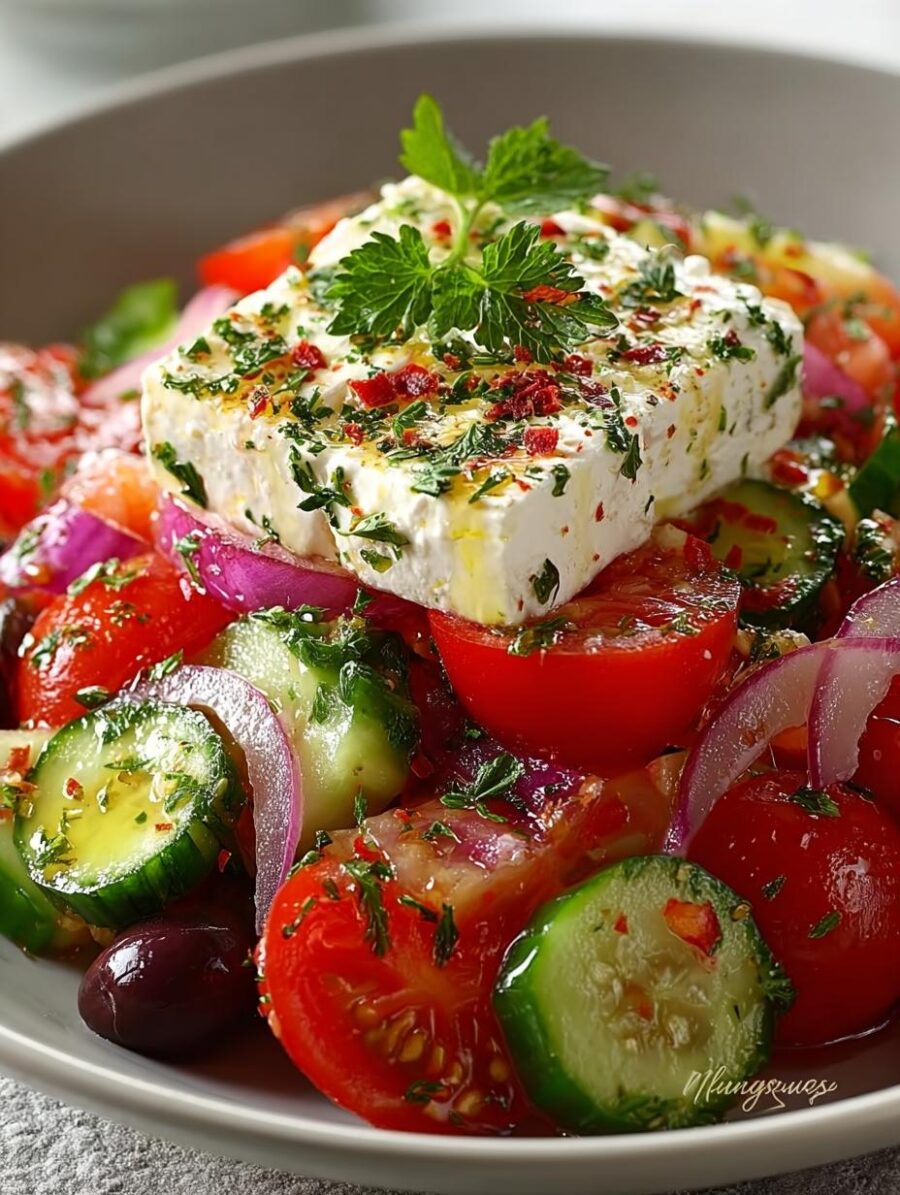 Greek Cottage Cheese Salad: 5 Healthy and Delicious Ways - Slam Recipes