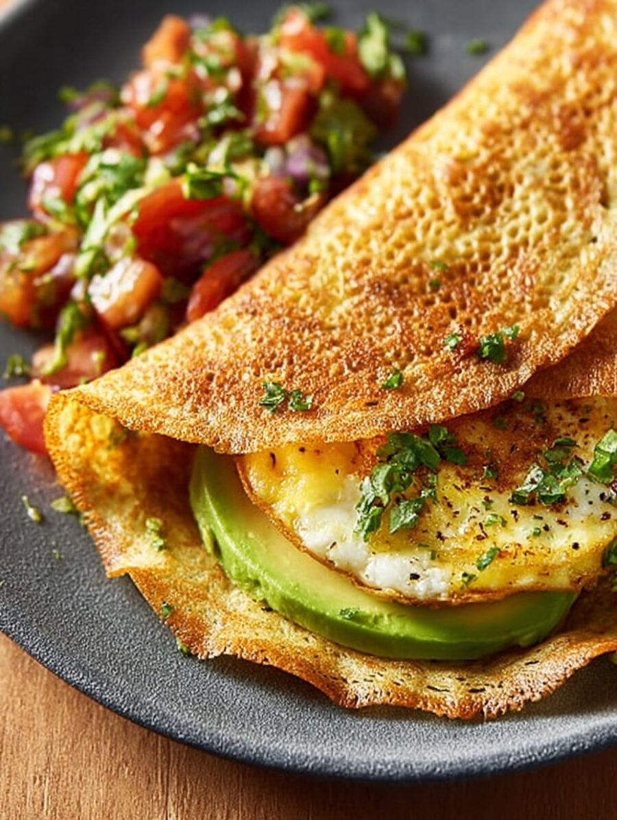 Keto Avocado Egg Crepes: 5 Healthy Breakfast Ideas - Slam Recipes