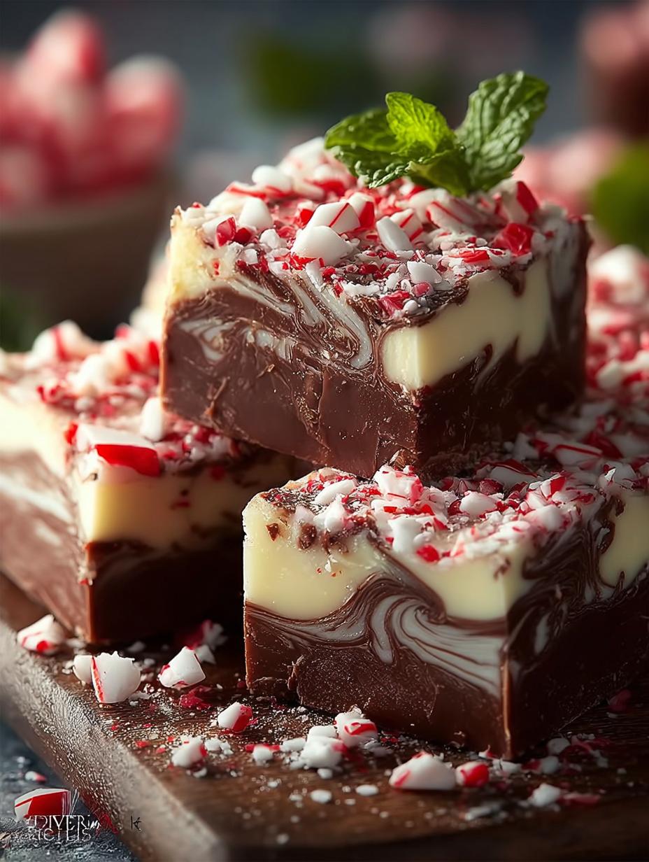 Peppermint Swirl Fudge: 7 Irresistible Holiday Treats - Slam Recipes