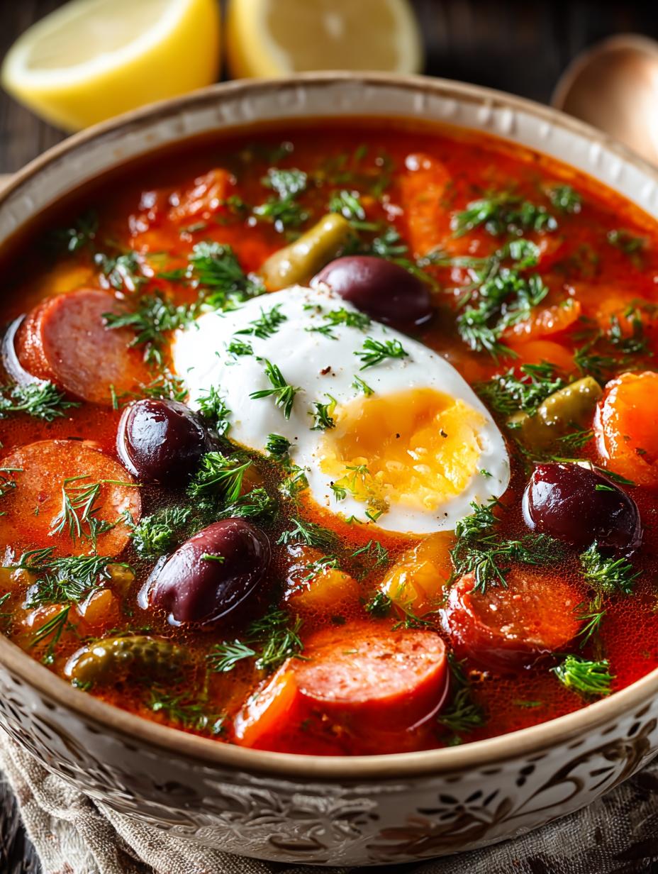 Russian Solyanka Soup Comfort: 5 Hearty Variations to Try - Slam Recipes